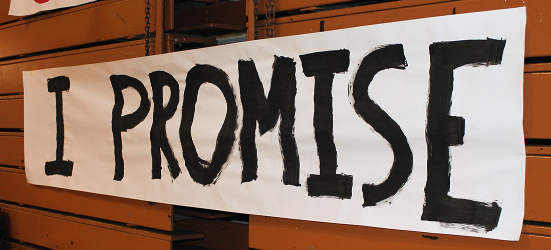 PROMISE CHECK-UP: EAT HEALTHY!